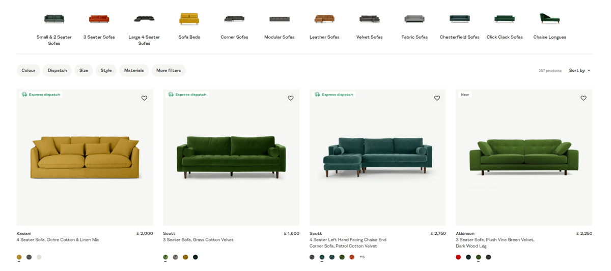 UX Benchmark Study Results From The 3 Leading European Furniture Retailers