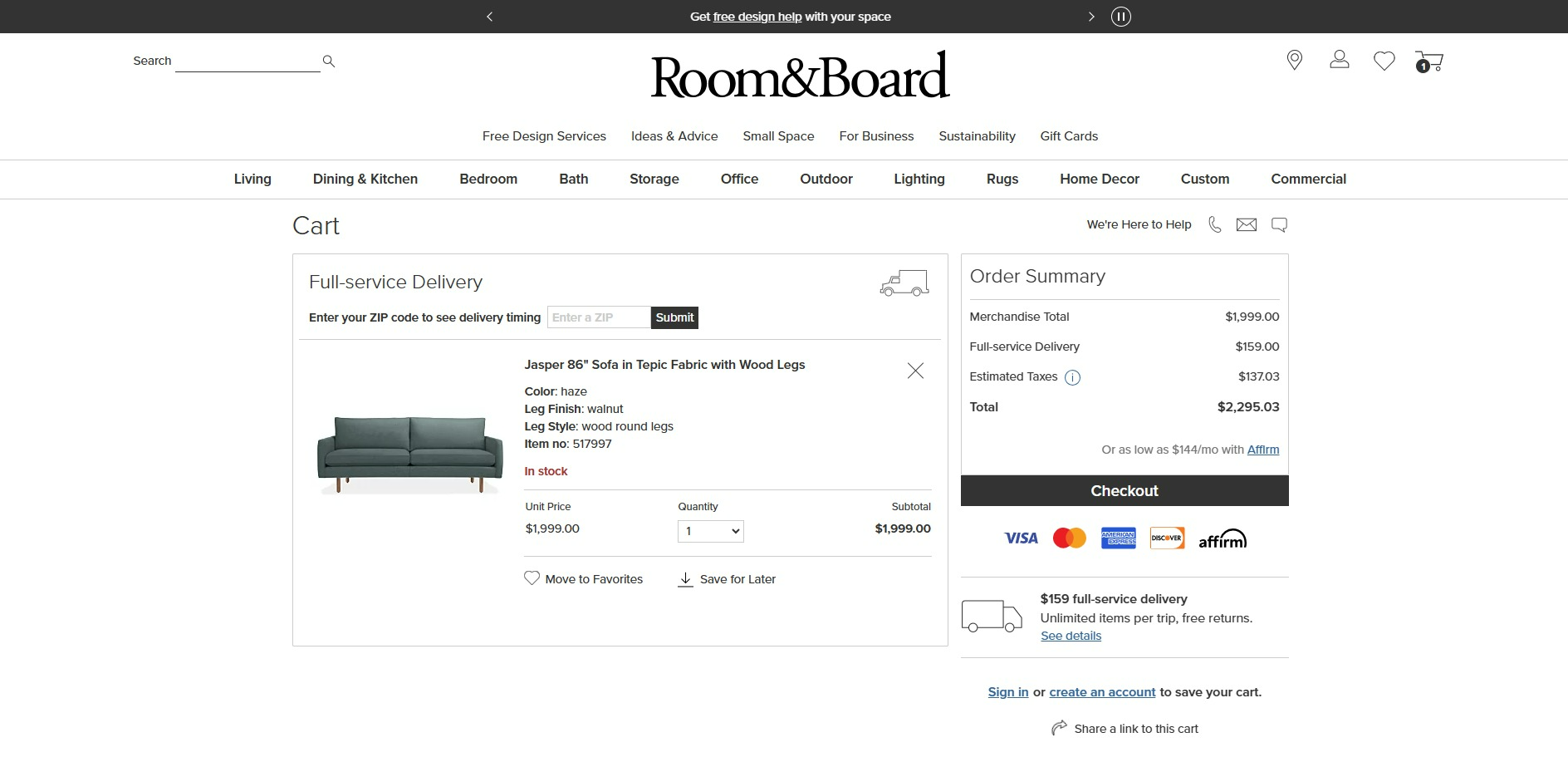 UX Benchmark Study Results From The 3 Leading U.S. Furniture Retailers