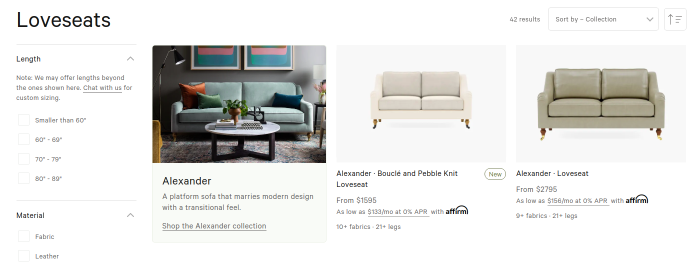 UX Benchmark Study Results From The 3 Leading U.S. Furniture Retailers